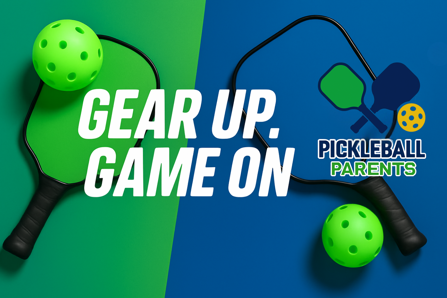 Front page paddles – Pickleball Parents
